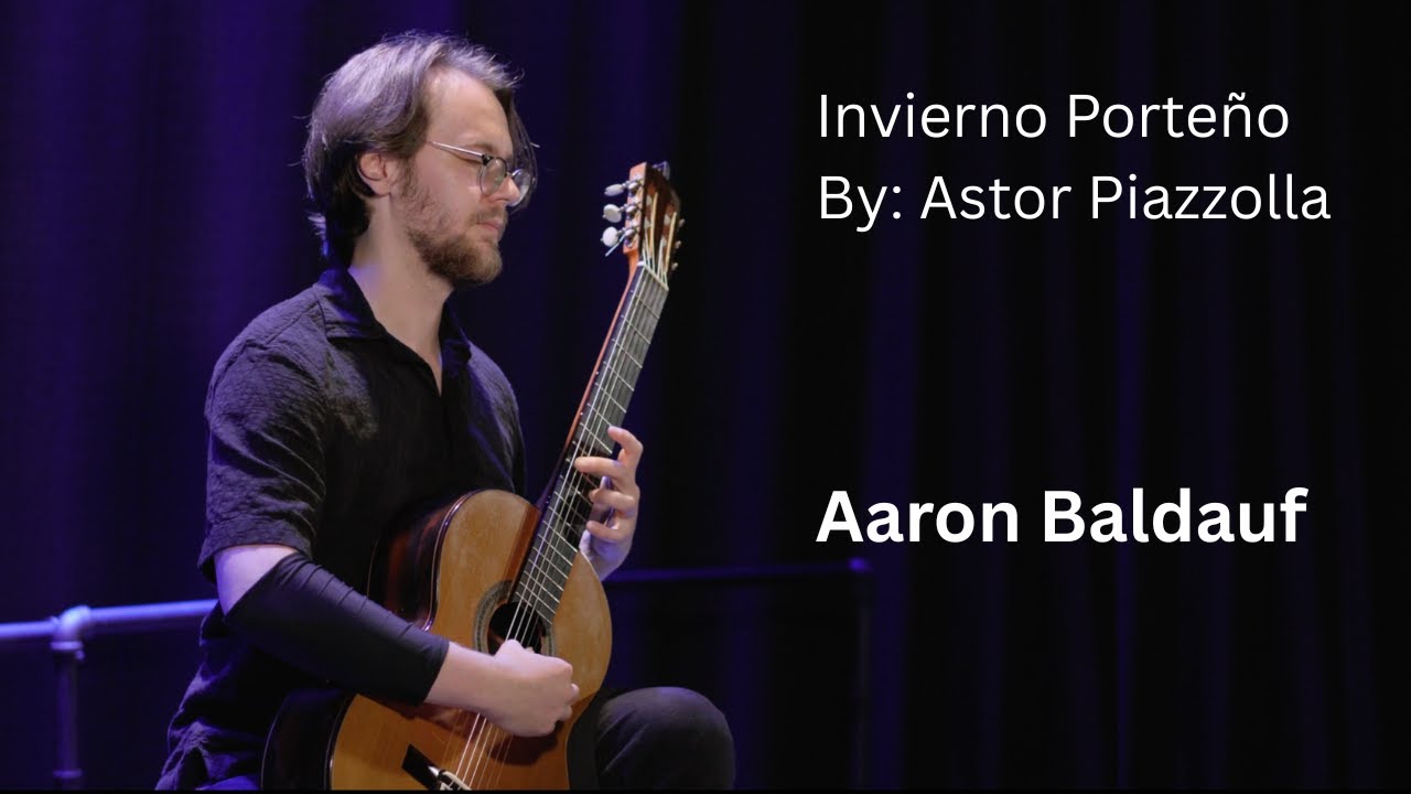 Invierno Porteño by Astor Piazzolla played by Aaron Baldauf I Ex-Aequo ...