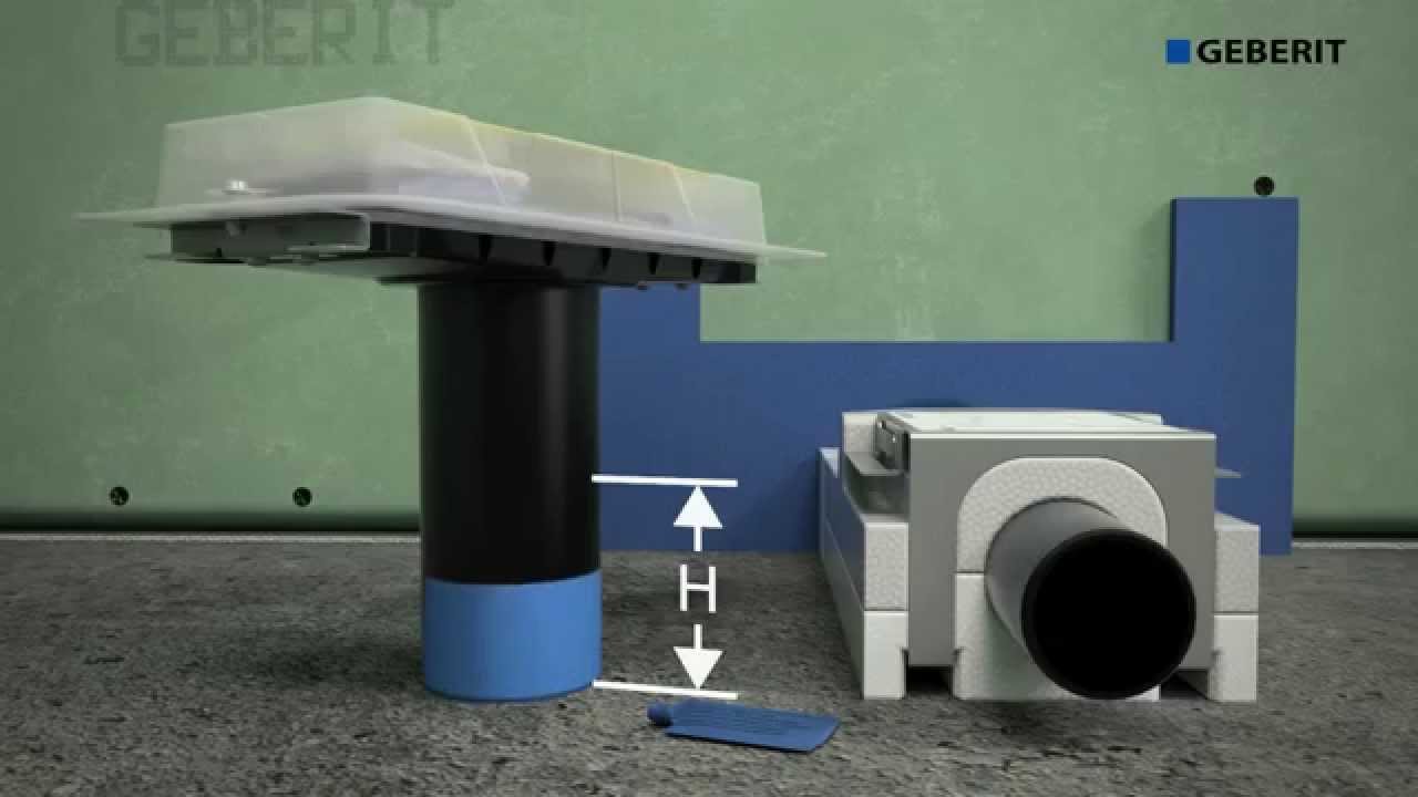 in360 __ Geberit CleanLine60 odpływ liniowy jak zamontować, instrukcja ...