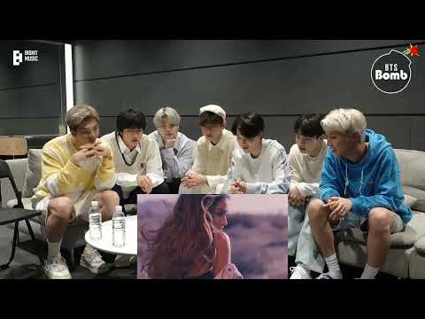 bts reaction ariana grande  into you