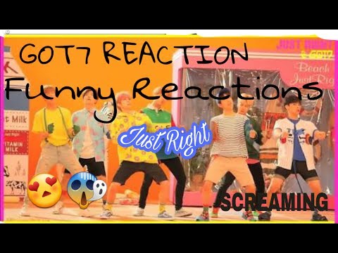 GOT7 Just Right - Reaction + Funny Reactions😂 (Screaming)