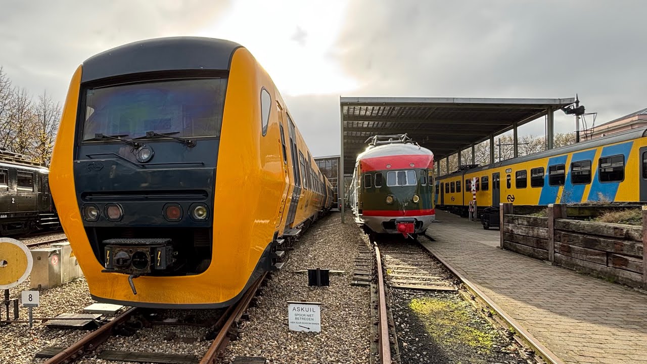 Dm90 buffel 3426 na 6 jaar weer terug in het spoorwegmuseum! - YouTube