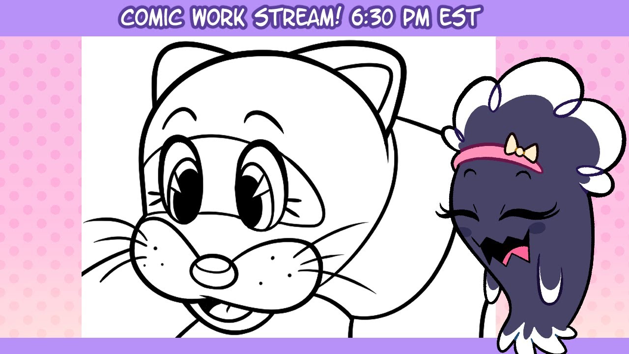 Tough Luck Chuck Comic Coloring! PT 3 - YouTube