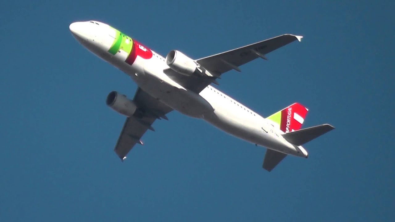 TAP Air Portugal A320-214 London Heathrow Approach/Landing(From Lisbon ...