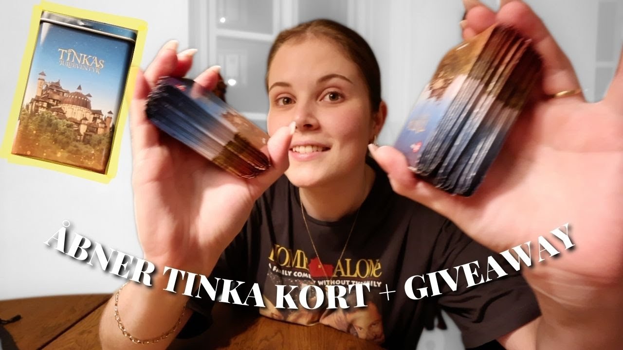 ÅBNER ENDNU FLERE TINKA KORT, FÅR KORT NR. 24 🎁🎄 - YouTube