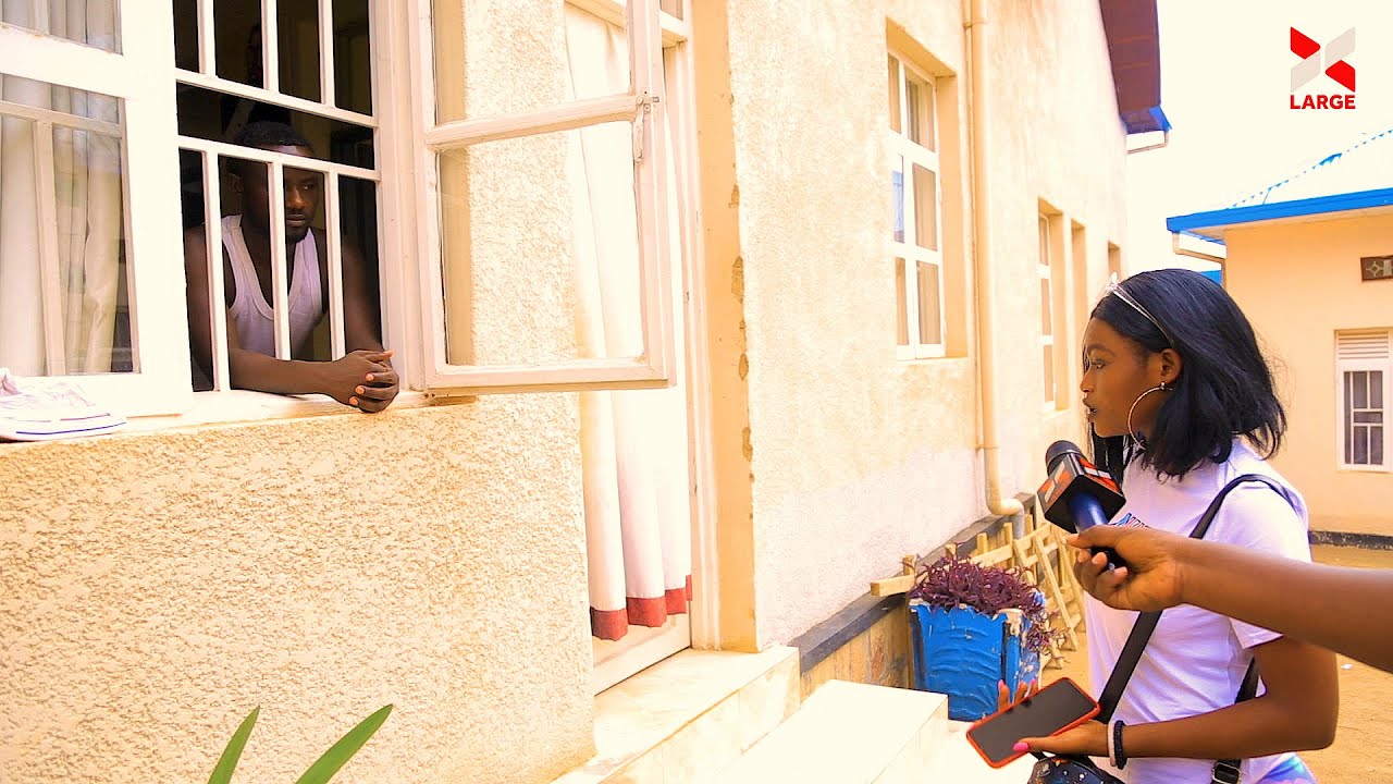 Umunyamakuru ahungiye munzu arikingirana/"Abagabo bimbwa mwiba ...