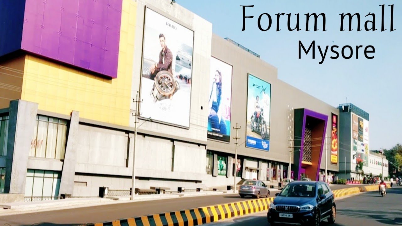 FORUM MALL MYSURU | BIGGEST SHOPPING CENTRE MYSORE - YouTube