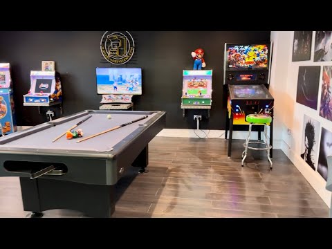 Custom game-room designs - YouTube