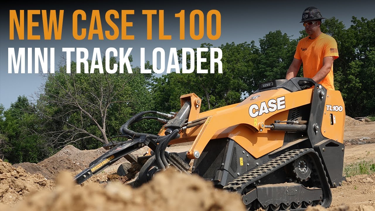 Introducing The CASE TL100: Redefining Mini Track Loaders for Premium ...