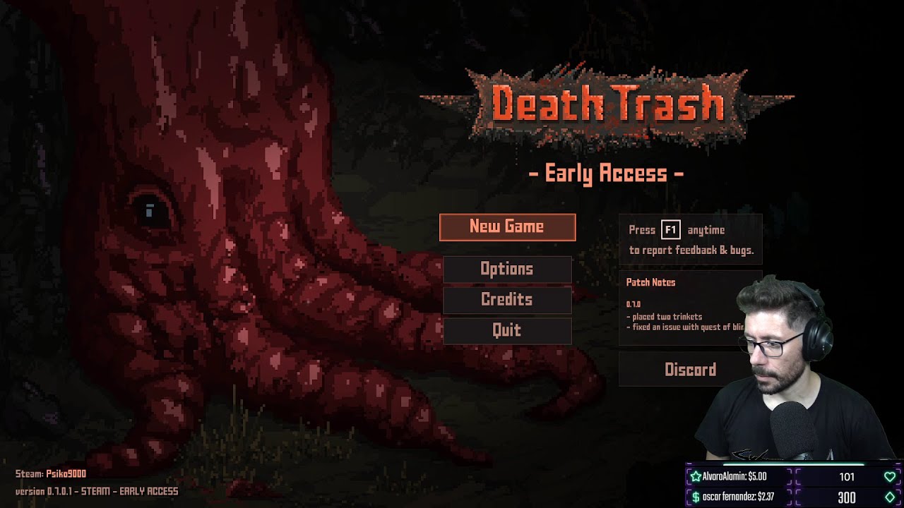 💀 Gore-Pixel Art 💀 DEATH TRASH 01 Gameplay español - YouTube