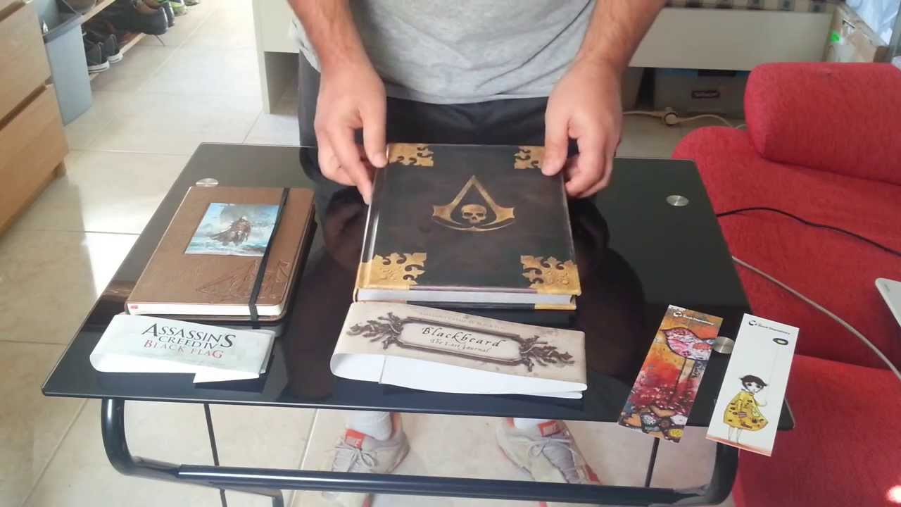 unboxing lost journal blackbeard - YouTube