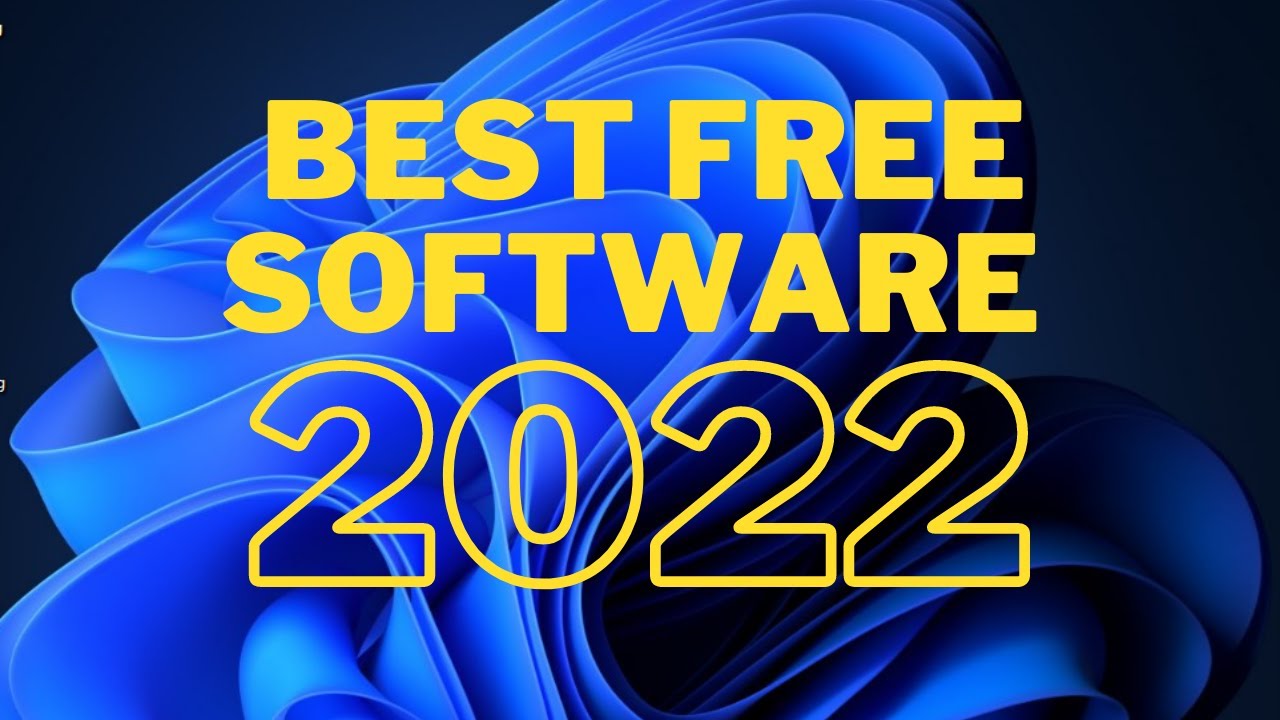 Top 5 FREE Software for PC - YouTube