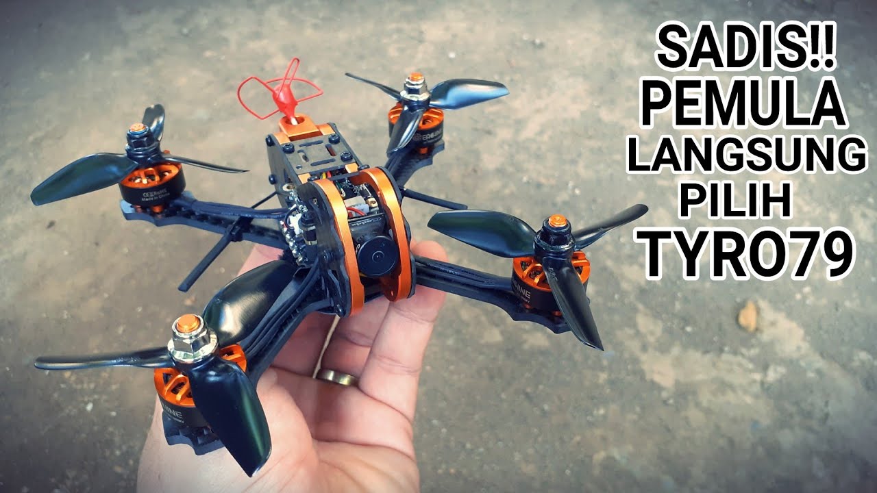 SADIS!! Eachine Tyro 79 Drone Racing Buat Pemula??? - YouTube