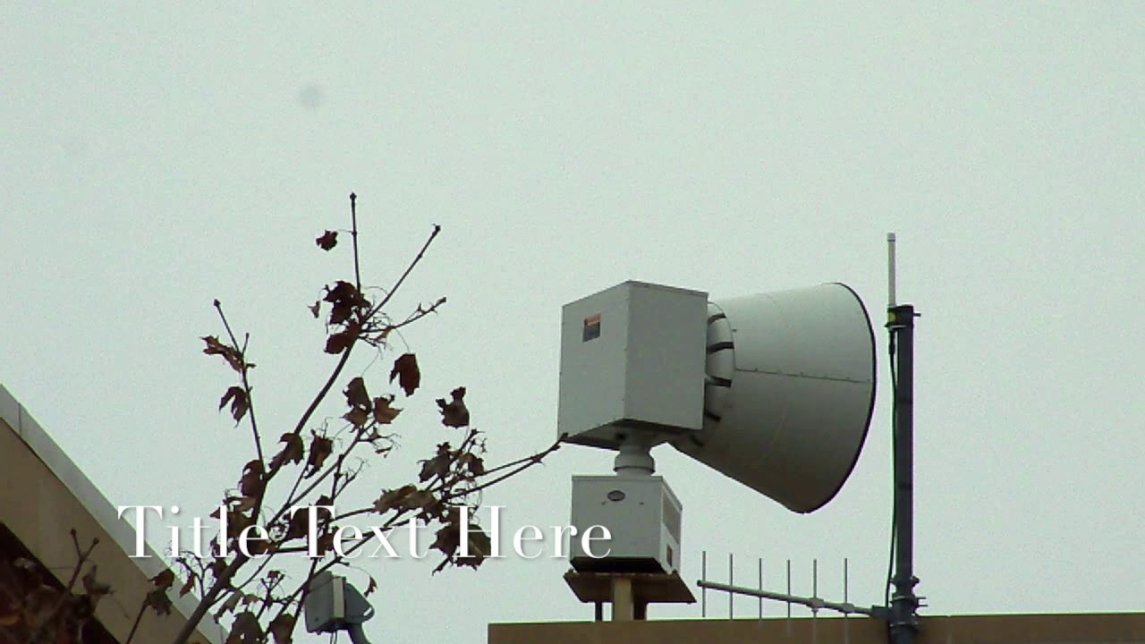 Federal Signal 2001-DC - YouTube