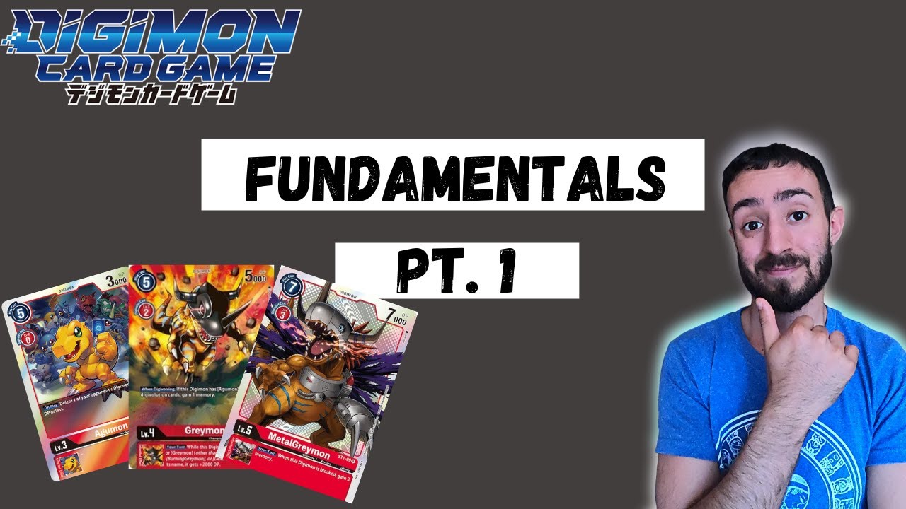 How To Play Digimon TCG For Beginners Pt 1 (Digimon Cards Explained ...