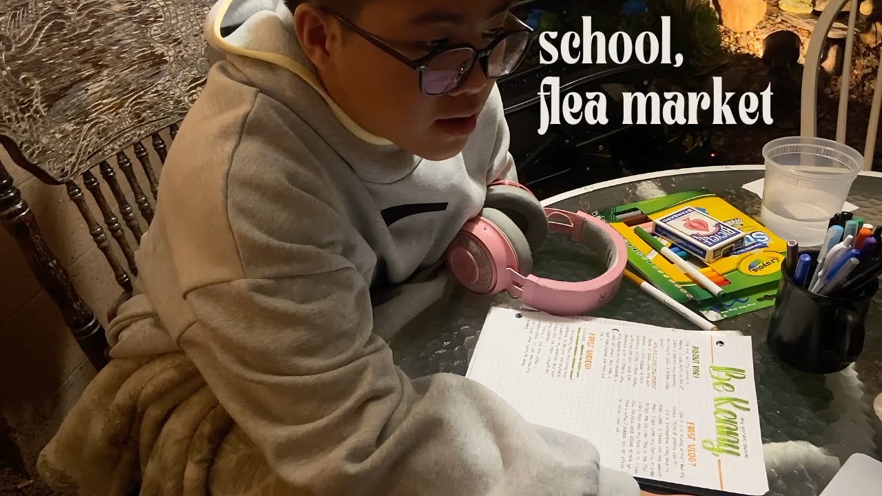 school, flea market - be kenny - YouTube