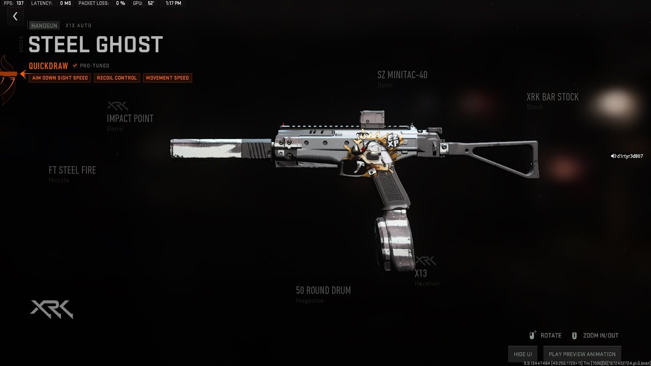 COD MW2 Using Glock 18 like a rifle Tier1 - YouTube