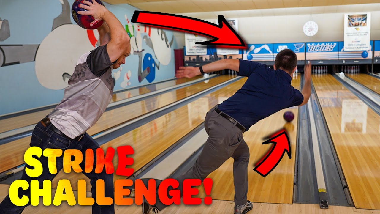 Brad vs Kyle | Bowling Strikes Challenge! - YouTube