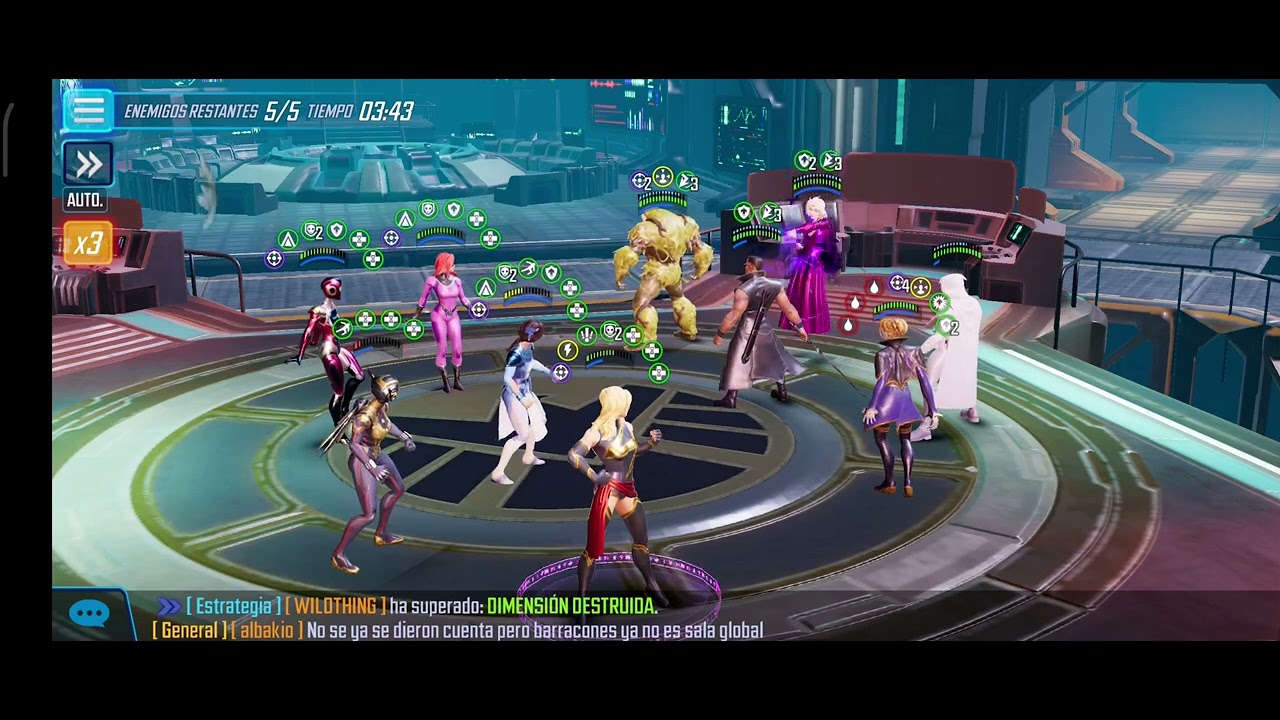 MSF War Counter. Absolute A-Force 2.4M vs Nightstalkers 4.9M - YouTube