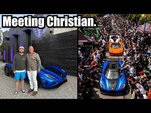 Taking my Koenigsegg Agera to a Car Meet.
