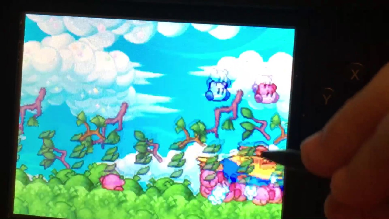 Video 4 Kirby Mass Attack what a bird of a mini boss - YouTube