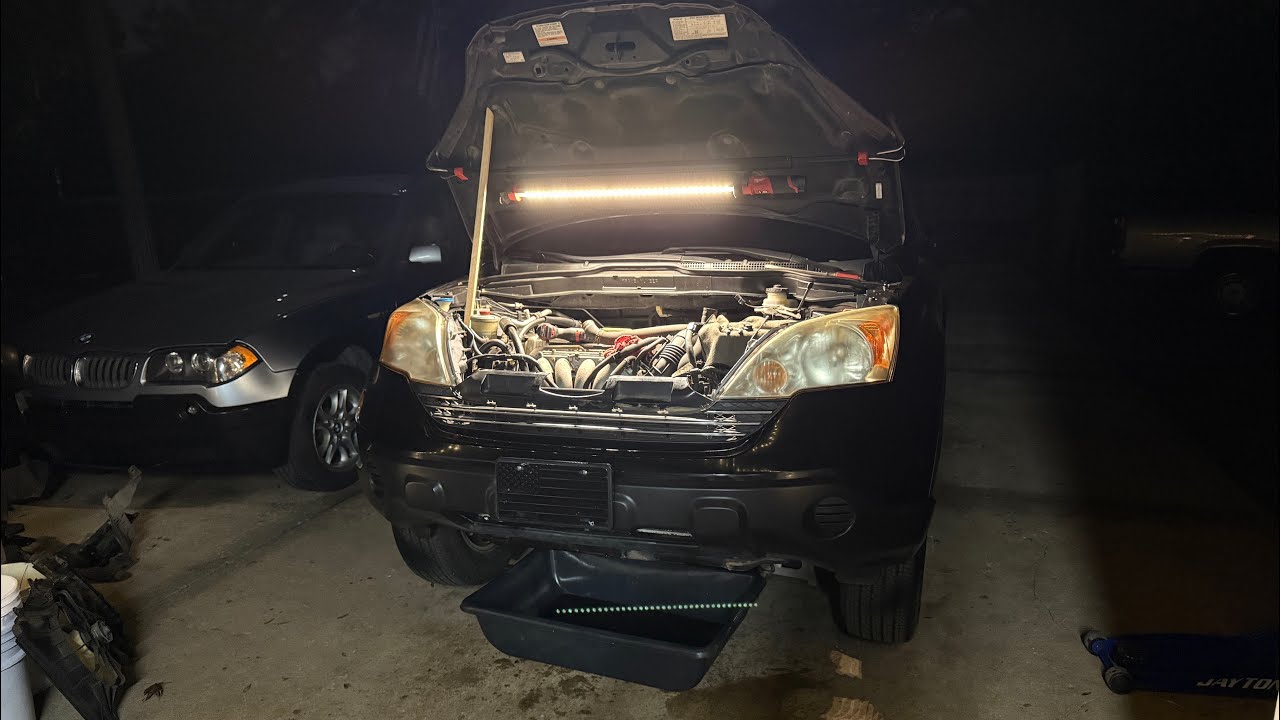 2008 Honda CRV Radiator Installation - YouTube