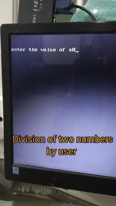 Division Of Two Numbers By User In C Programming Shorts Viral Shortvideo Cprogramming Youtube