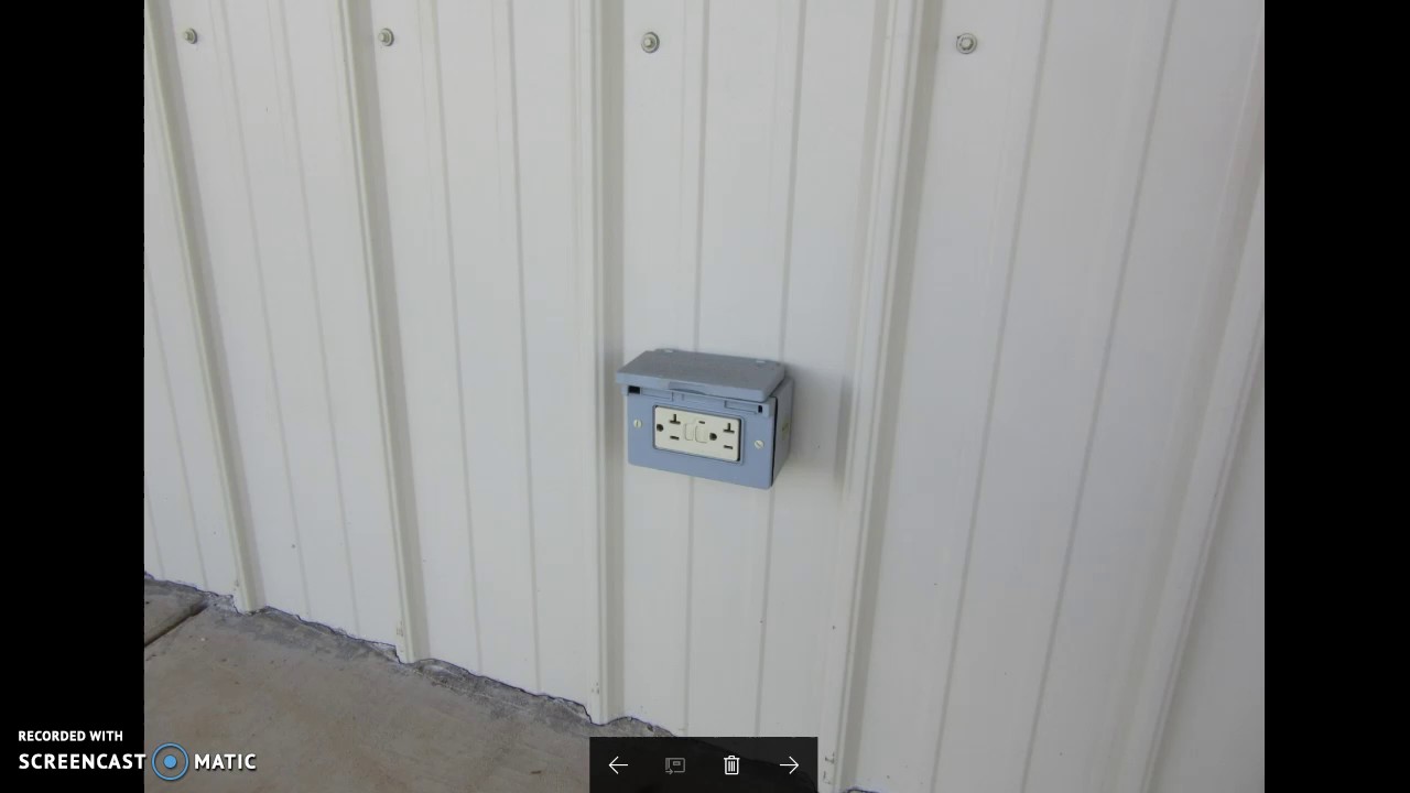 Cover Plate Missing on Exterior Outlet - YouTube