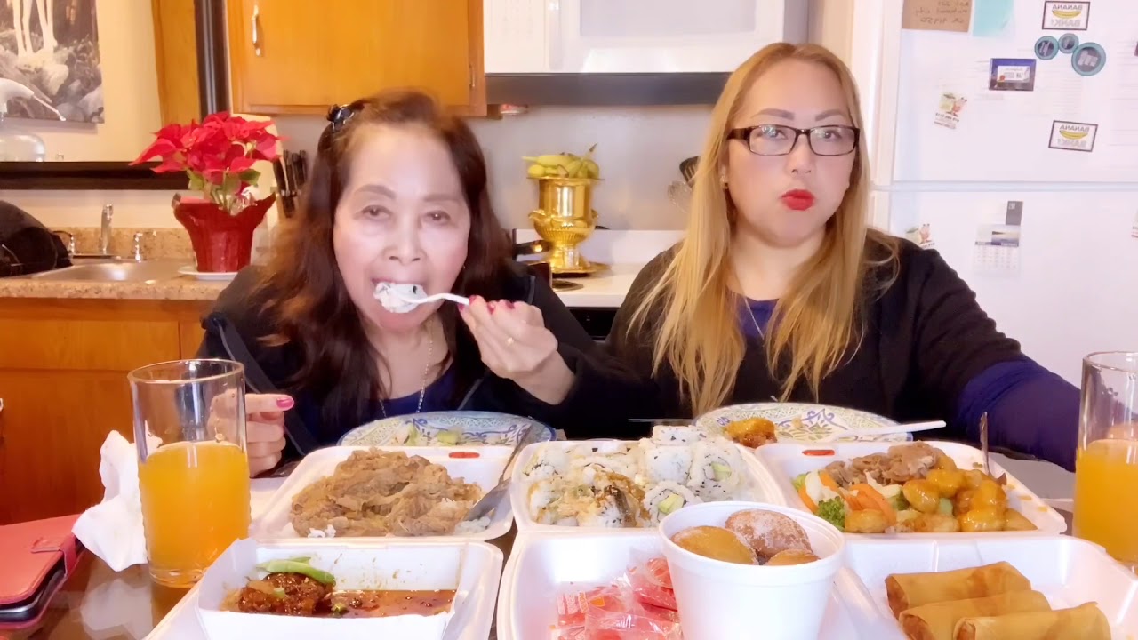 Yoshinoya Japanese Food Mukbang - YouTube