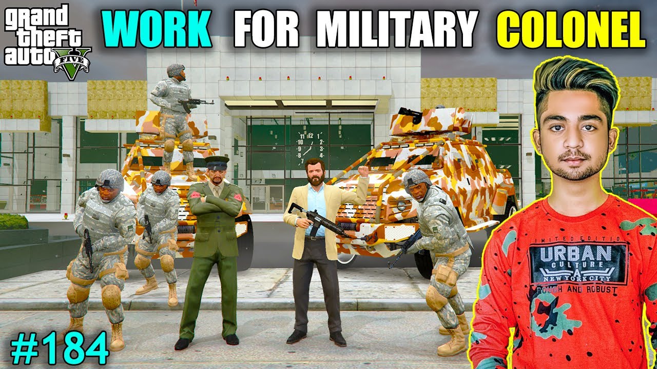 MICHAEL WORK FOR MILITARY COLONEL | DESTROY ALL WEAPON GANG FROM LOS ...