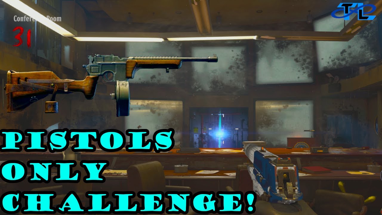Call of Duty Black Ops 4 Classified Pistols only challenge - YouTube