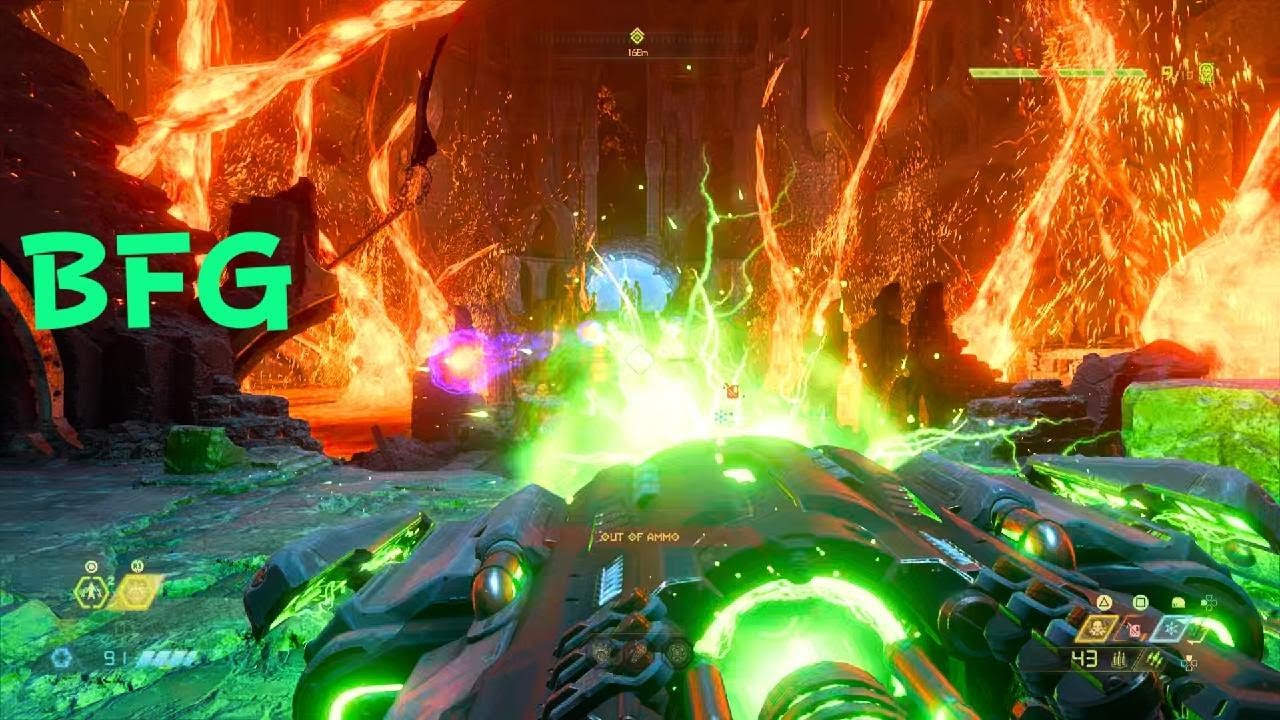 DOOM Eternal BFG wipe out - YouTube