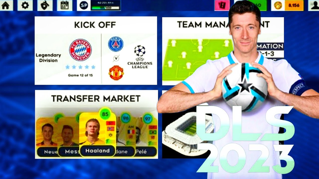 New Best Features In DLS 23 | Dream League Soccer 23 | ft. Managers ...