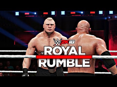 WWE 2K18 - 30 Man Royal Rumble Match (PS4 & XBOX ONE)