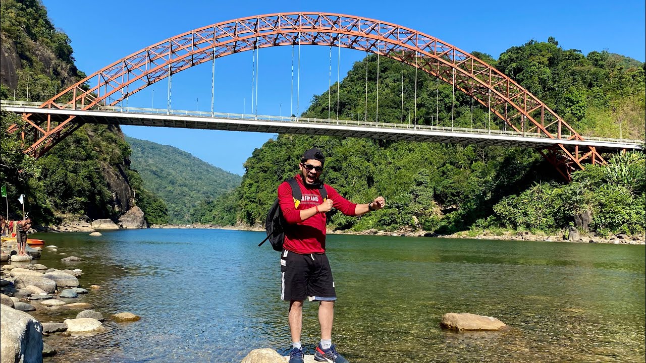 Wahrew Bridge || Meghalaya||sohbar river - YouTube