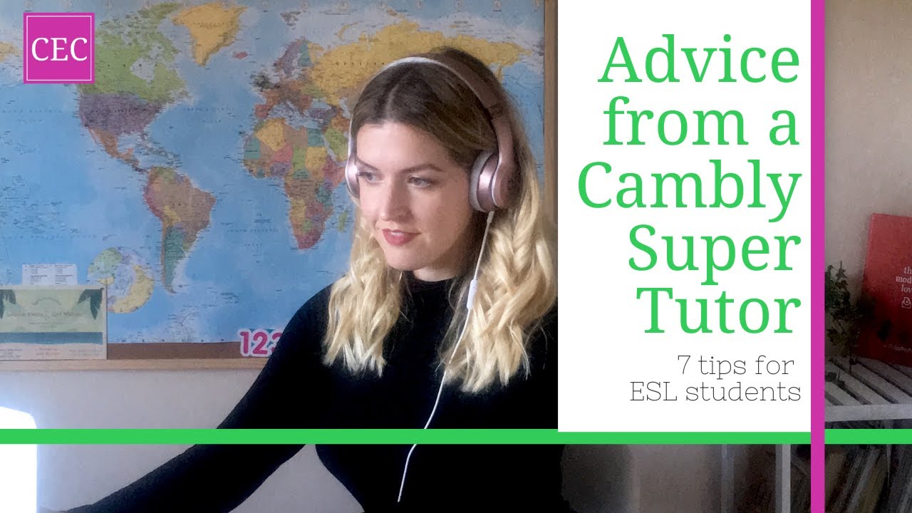 How to Learn English on Cambly: advice from a Cambly SuperTutor! - YouTube