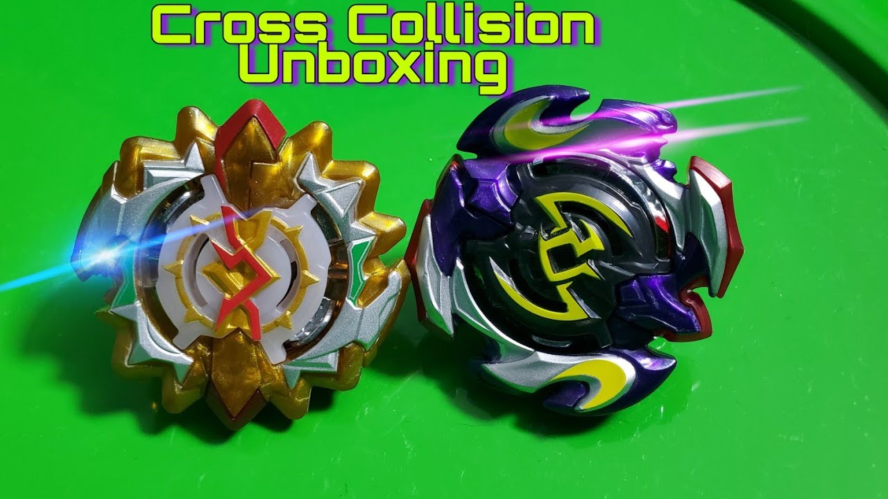 Beyblade Burst Turbo Unboxing: Cross Collision Battle Set - YouTube
