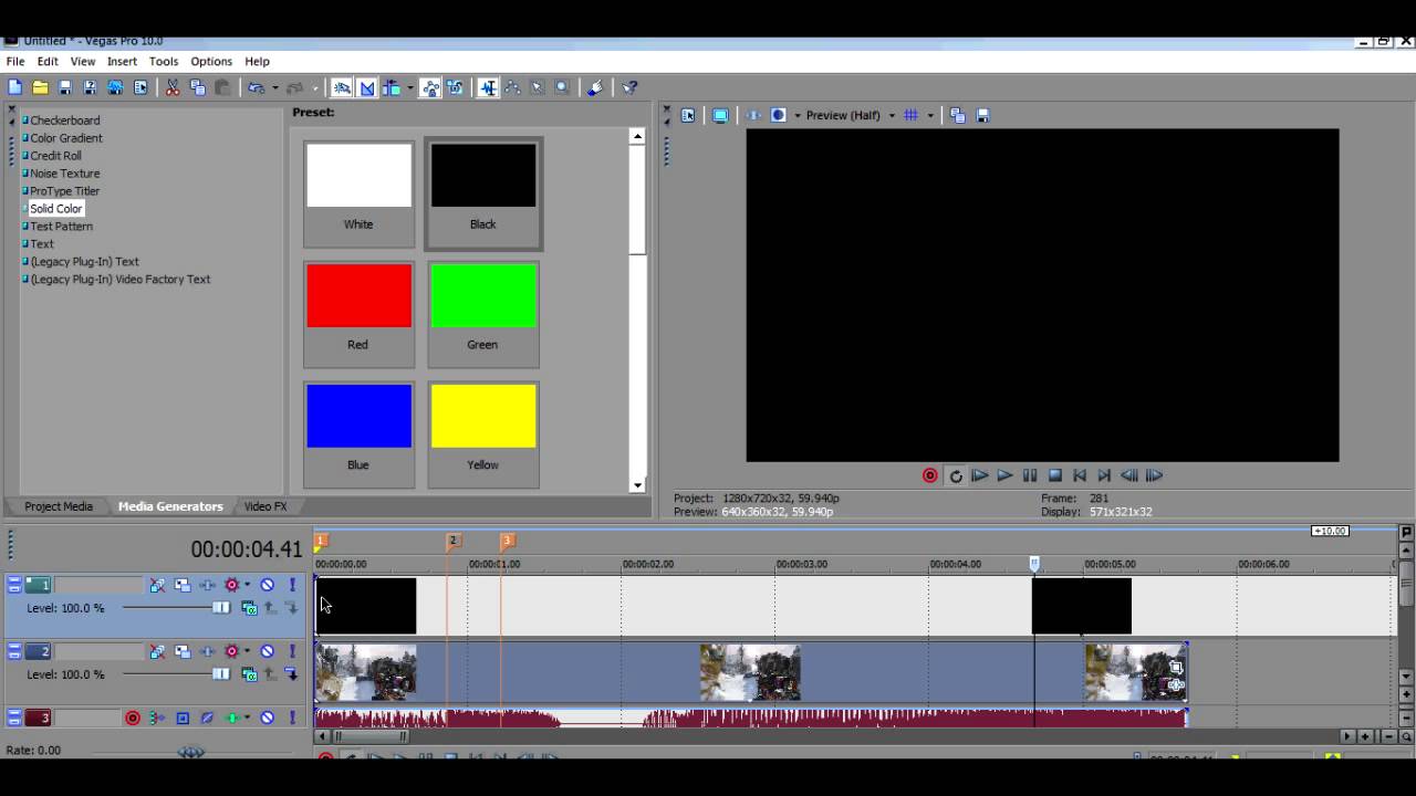 Sony Vegas tutorial | Black flashes | Pugception - YouTube
