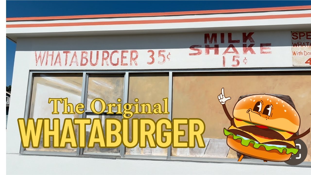 Original Whataburger Replica in Corpus Christi 🍔 | Texas Food & Travel ...