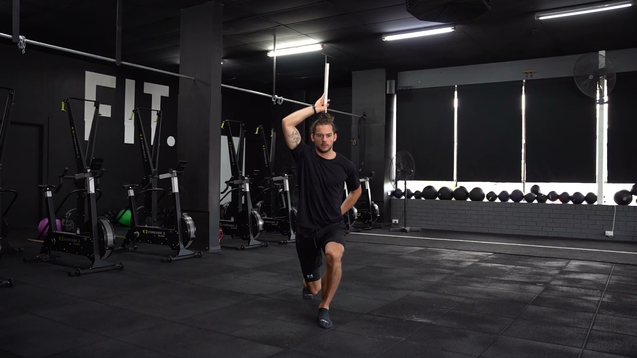 Inline Lunge - YouTube