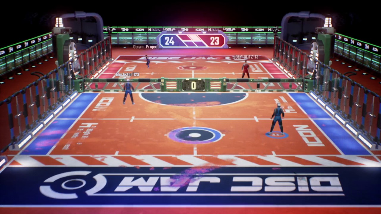 Disc Jam (PS4) - Doubles Match - YouTube
