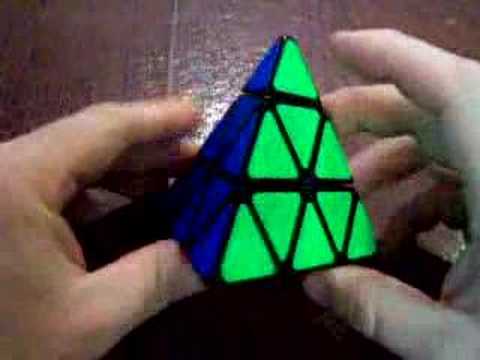Solving the Pyraminx (part 2) Easy Solve - YouTube