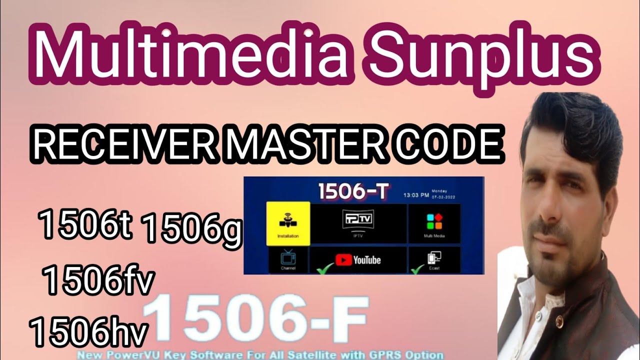how to Multimedia Sunplus Receiver Master Code@khayalitv084 - YouTube