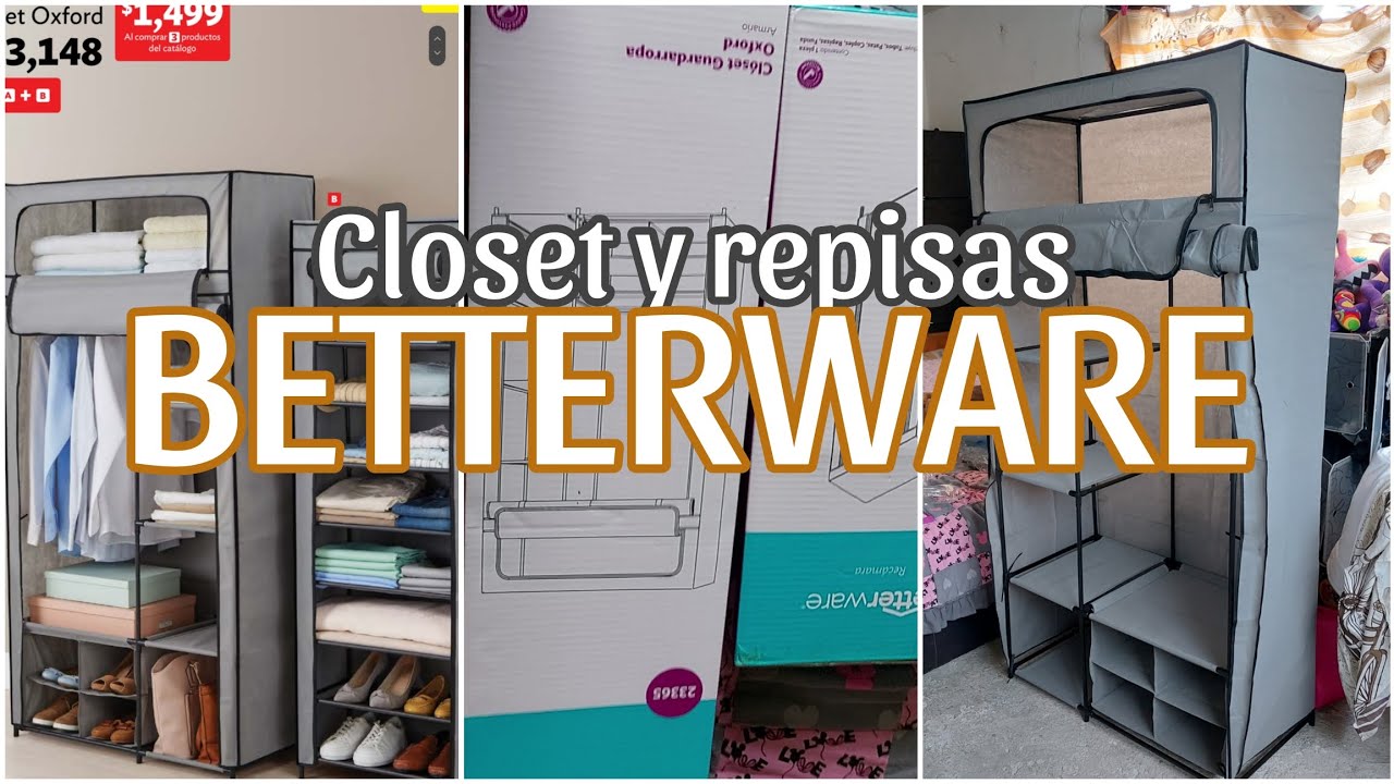 COMPRÉ UN CLOSET EN BETTERWARE👍 MUY BONITO #compras #ama - YouTube