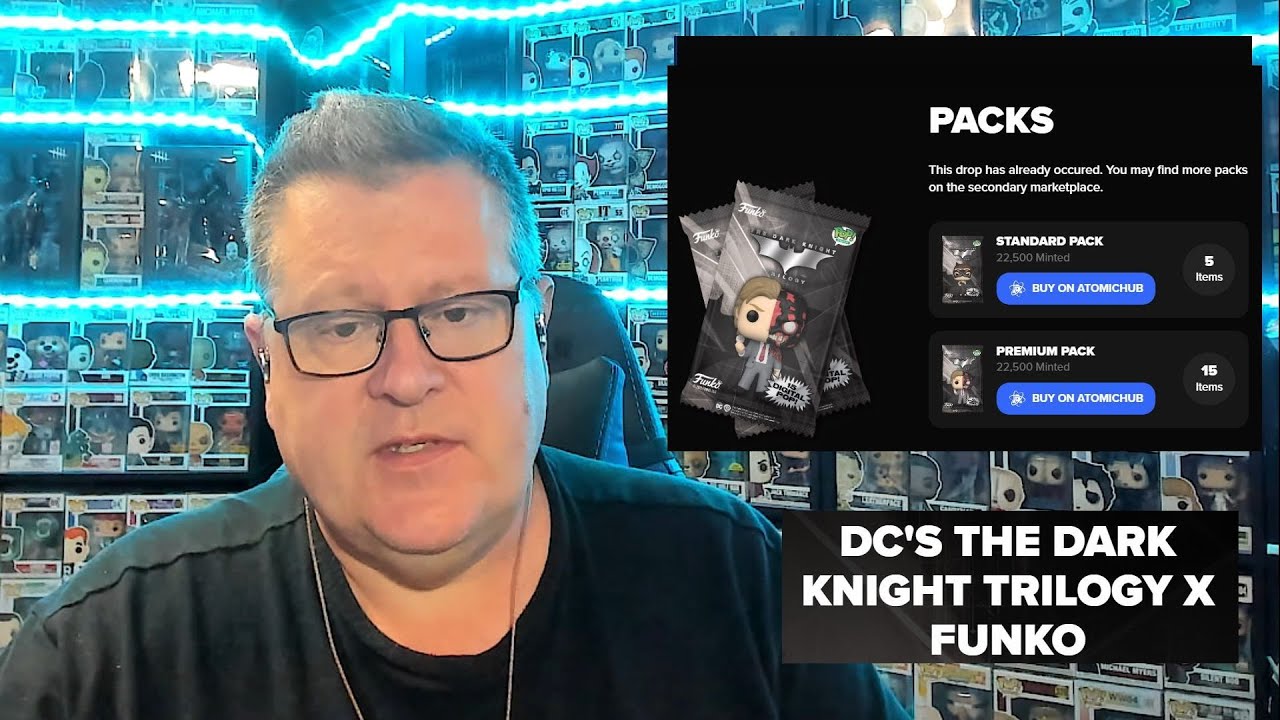 Paulie Pops| NFT Dark Knight X Funko Digital Pop Drop! Two Face Grail ...