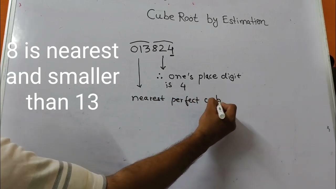 Vedic Math tricks for Cube root of perfect cube CBSE class 8 - YouTube