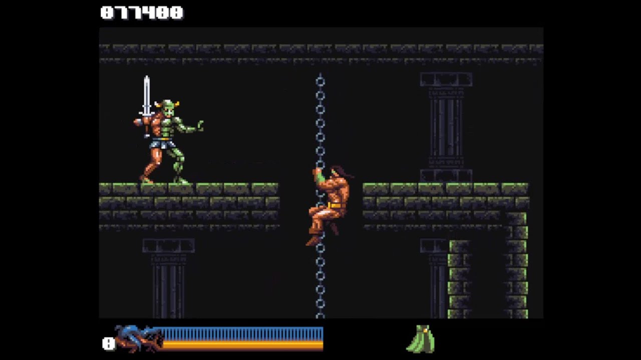 Rastan Amiga - Level 1-B - YouTube