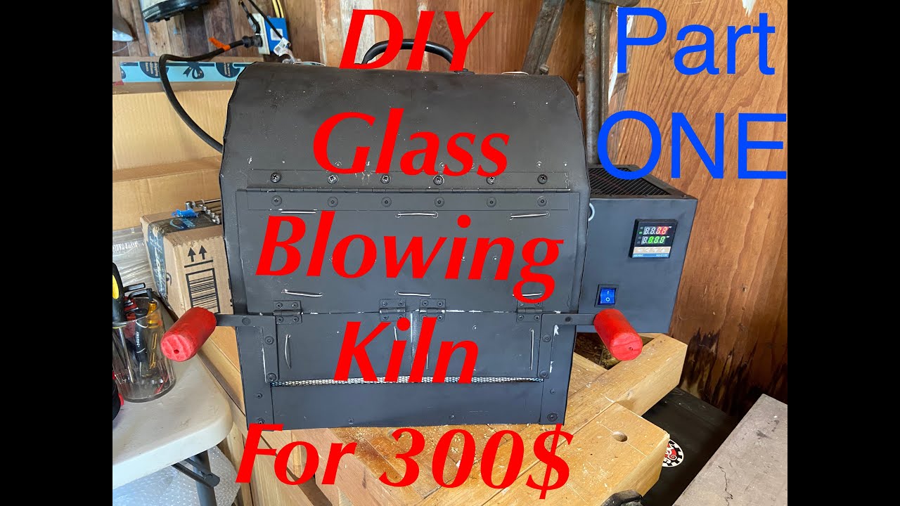 HOW TO BUILD A GLASS BLOWING KILN FOR $300 {PART1} - YouTube