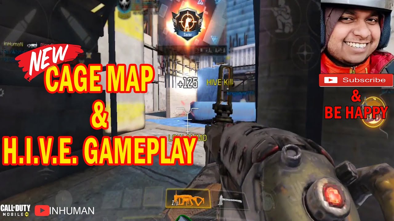 New Exclusive COD Mobile multiplayer Map CAGE and HIVE operator skill ...