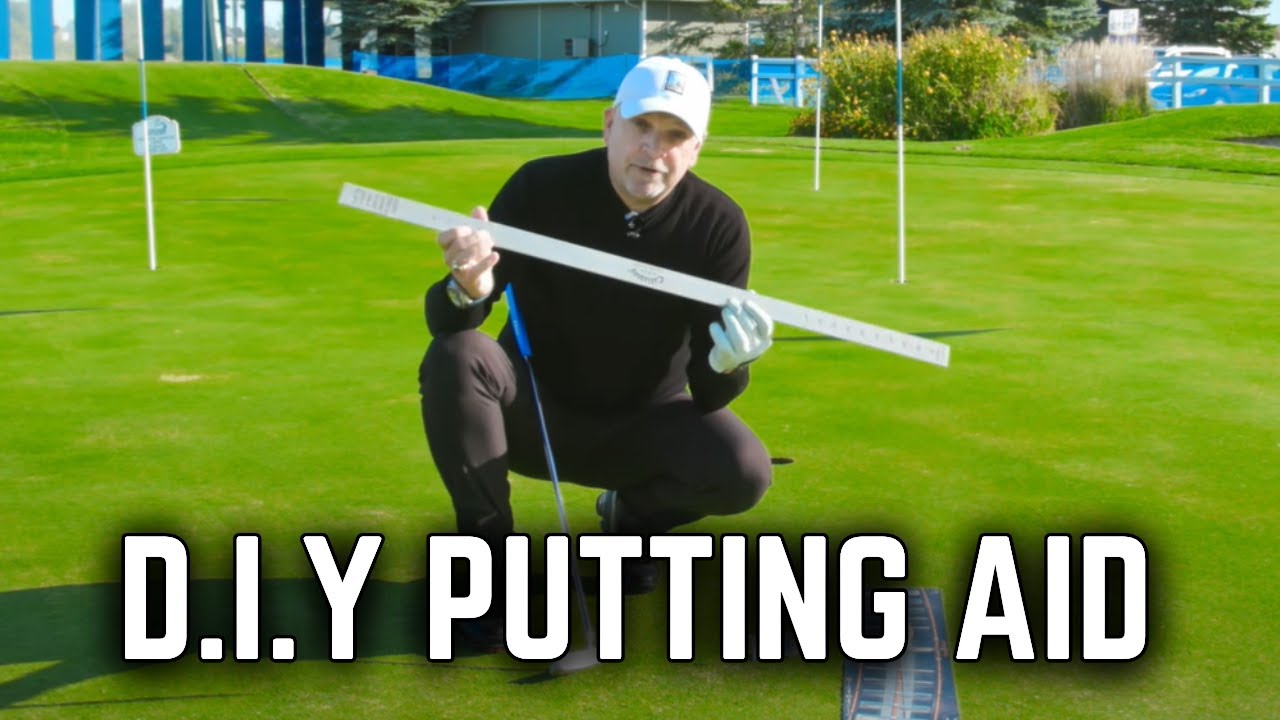 Master Your Putting Stroke With This DIY Tool - YouTube