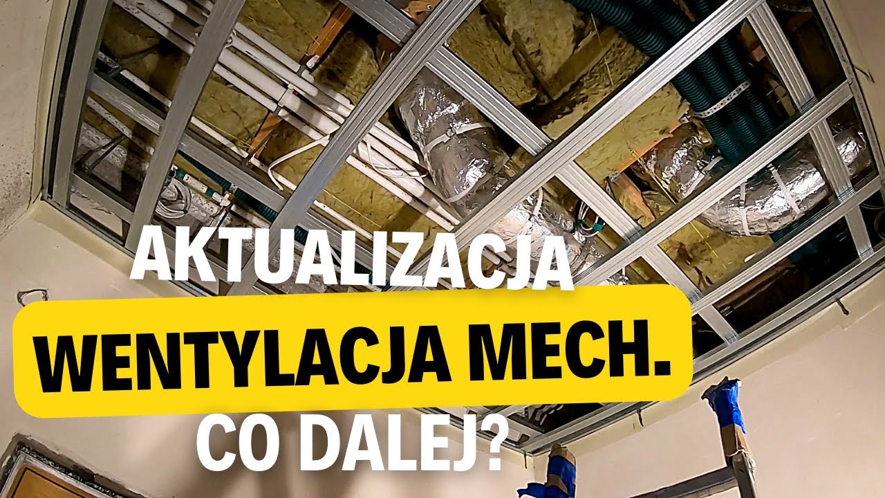 143. Rury spiro w warstwie izolacji. Wentylacja mechaniczna samemu ...